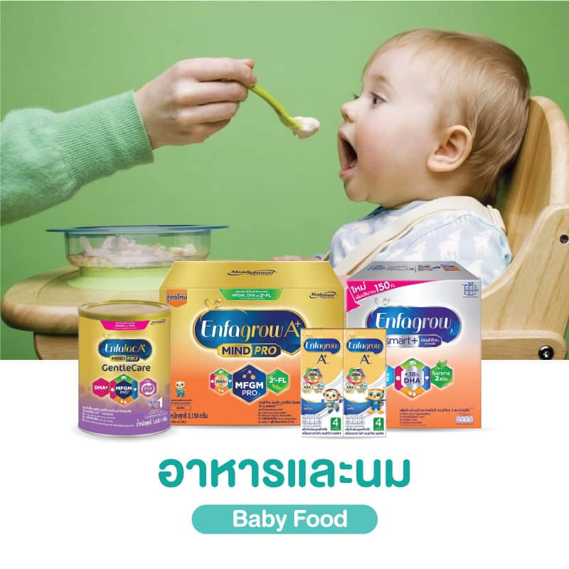 อาหารและนม - เบบี้ กู้ดส์ - ช้อปของลูกต้อง Babi Goods
